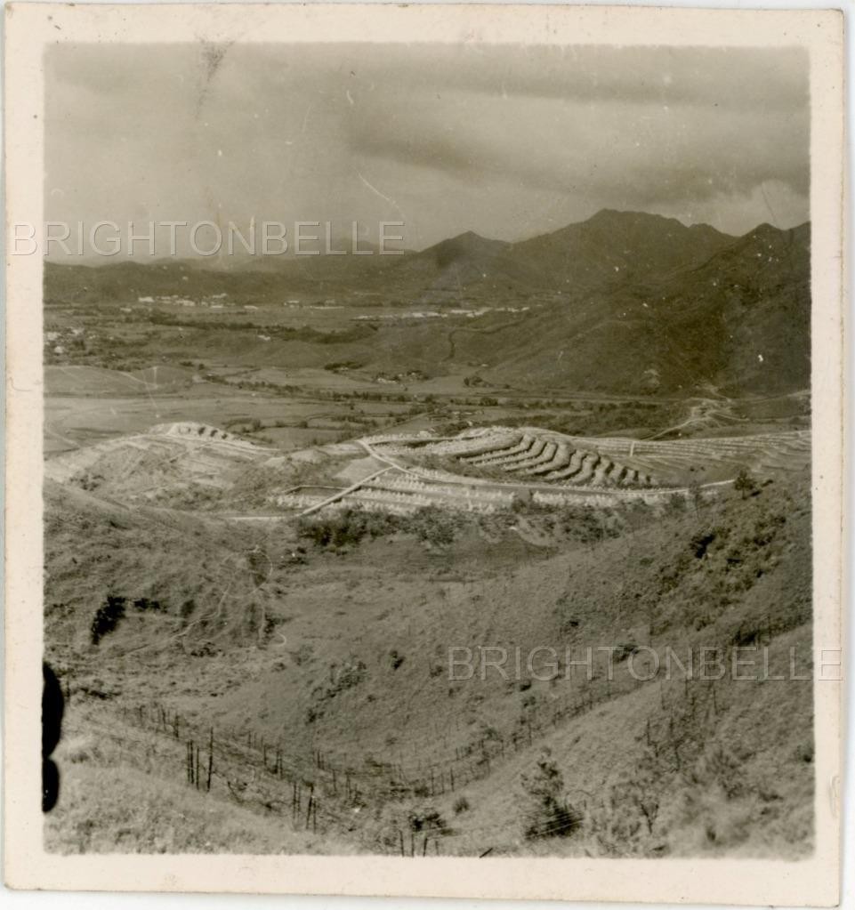 1955 HONG KONG VIEW OF SAN WAI CAMP FANLING ORIGINAL PHOTO FROM ...