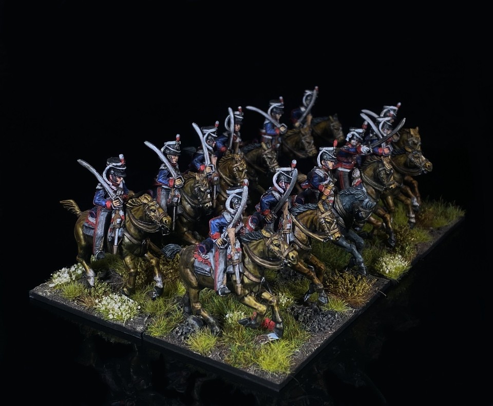 28mm Napoleonic British Light Dragoons | eBay
