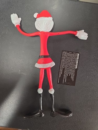 Vintage 1970s Bendable 10" Santa Claus Christmas | eBay
