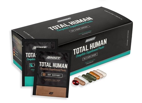 Onnit Total Human Complete Supplement 60-Pack Day & Night Support | eBay