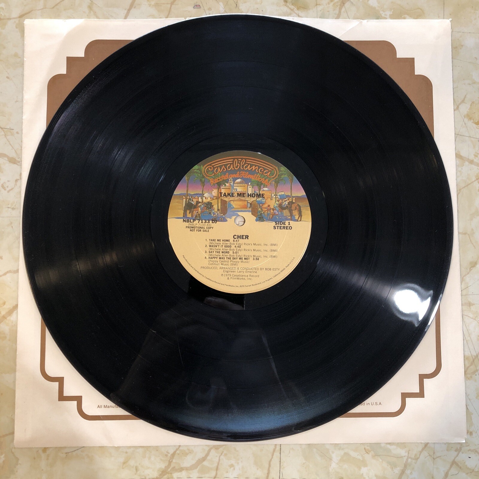 Cher Take Me Home 1979 Promo LP, VG+ Vinyl/VG+ Cover | eBay