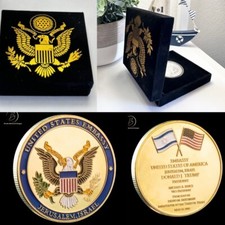 Trump Israel Jerusalem Embassy Challenge Coin for sale online | eBay