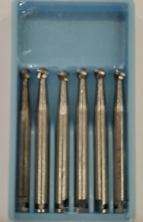 Surgical Length DENTAL Bur Tungsten Carbide Round Latch RA Size 8 Pack ...