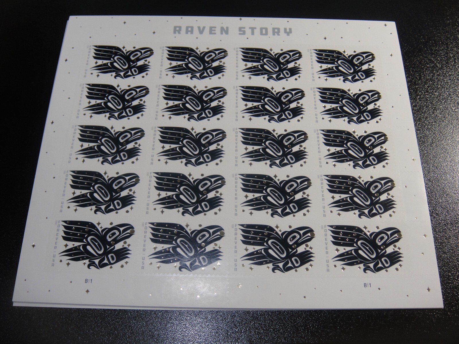 USA 2021 Sc#5620 Raven Story FOREVER Sheet of 20 Stamp MNH XF | eBay
