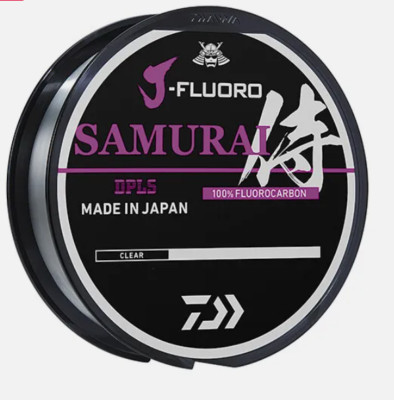 Daiwa J-Fluoro Samurai Fluorocarbon Line 220 Yards Bass, Trout ...