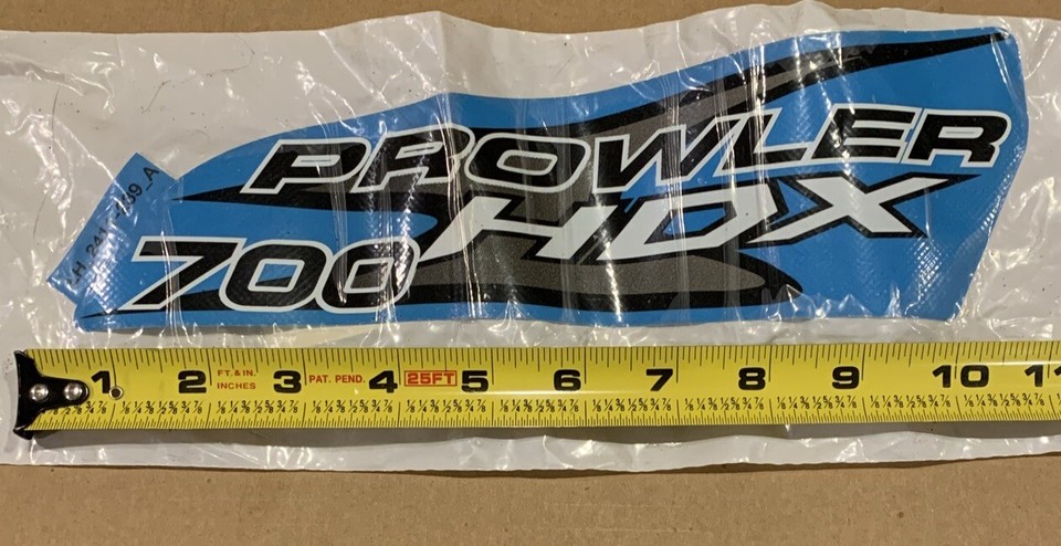 Genuine Arctic Cat Prowler 700 HDX Decals Emblems RH 2411-238 LH 2411 ...
