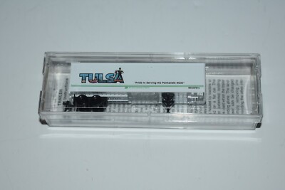 N Scale MTL NSC 03-49 Burlington Tulsa 45' Trailer 207913 C29755 | eBay