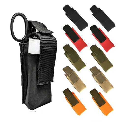 2pcs Tactical Molle Flashlight Pouch Magazine Holder Accessories ...