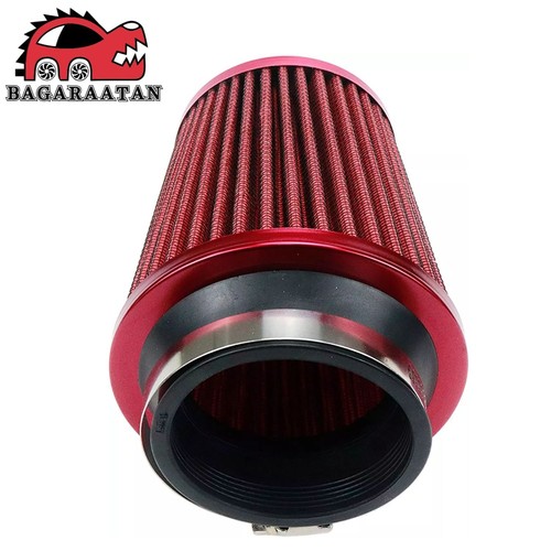 3" 76mm High Flow Inlet Cleaner Dry Filter Cold Air Intake Cone ...