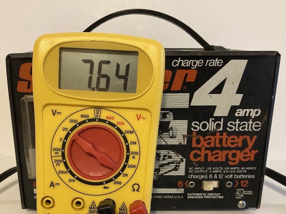Schauer Solid State Battery Charger 4 amp 6 & 12 Volt 0223-04 | eBay