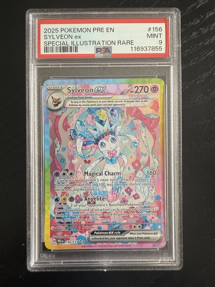 Pokemon TCG Prismatic Evolutions God Pack PSA Graded Sequential ...