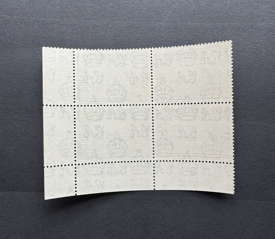 Jamaica SG 137a 4 1/2d Slate P13 Block Of 4 Plate 2 MNH - CAT £26 | eBay