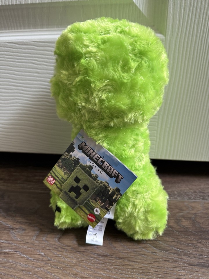 Minecraft Movie Fuzzy Creeper Plush Mojang 2025 | eBay