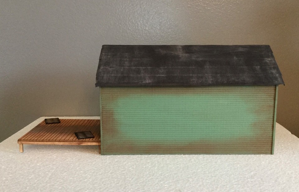 HO Scale Freight House Structure Kit Laser Cut | eBay