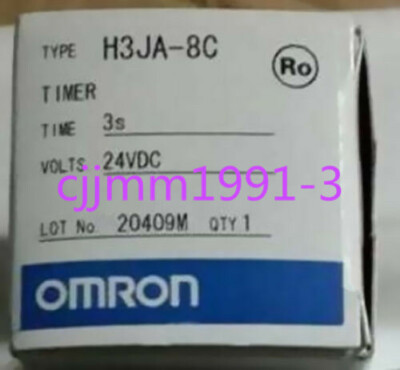 1PC OMRON Delay Timer H3JA-8C 200-240VAC NEW IN BOX | eBay