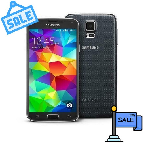 Original Samsung Galaxy S5 G900P 16GB Sprint Unlocked Smartphone Black ...