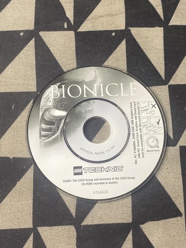 LEGO Technic Bionicle PC-CD Rom Computer Game Disc Only | eBay