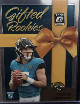 Trevor Lawerence 2021 Donruss Optic Football Gifted Rookies Insert ...
