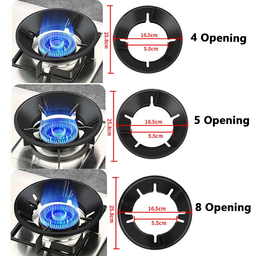 Tools Wind Shield Bracket Gas Stove Disk Fire Reflection Energy Saving ...