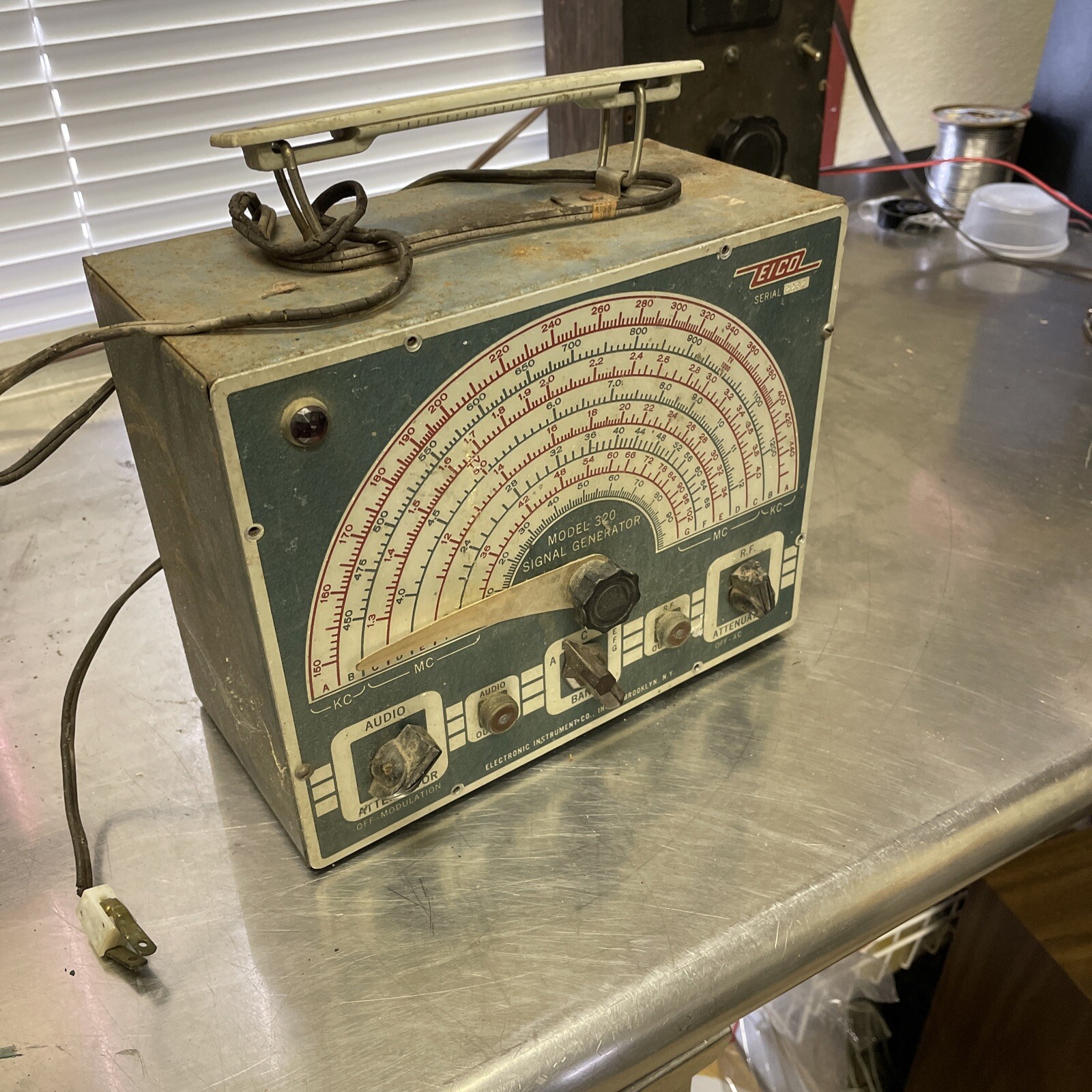 Vintage EICO Signal Generator Model 320 INTACT | eBay