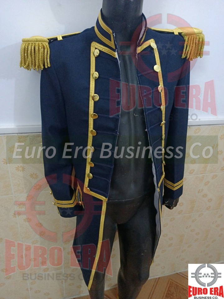 Napoleon Admirals Royal Captain Frock Coat,18th Century Naval Coat ...