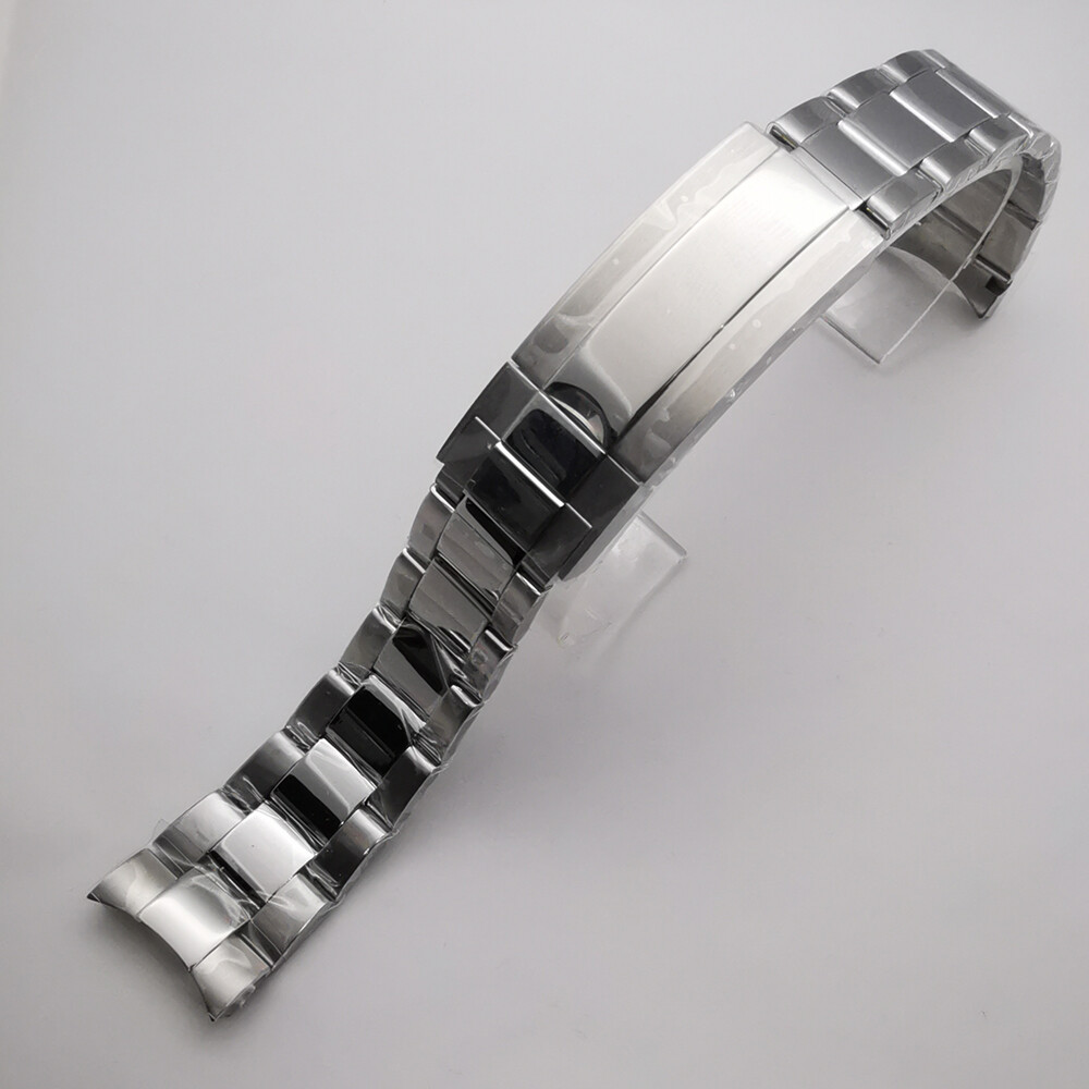 20mm polished silver gold bracelet slide glide lock clasp stainless ...