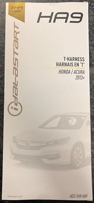 iDatastart ADS-THR-HA9 Remote Start T-Harness | eBay