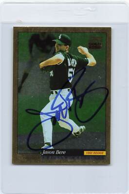 1994 Score #563 Jason Bere White Sox Signed Auto *J144 | eBay