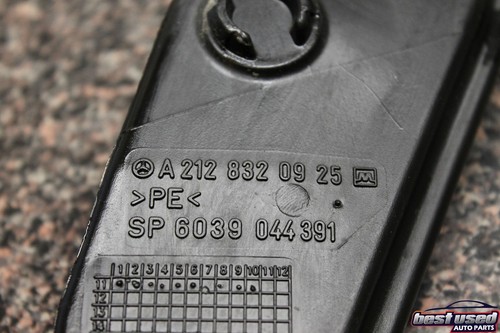 12 MERCEDES BENZ E350 4 MATIC A/C HEATER DUCT P/N A2128320925 OEM 35K ...