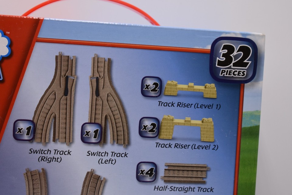 Deluxe Expansion Track Pack Trackmaster Motorized Railway Fisher Price ...