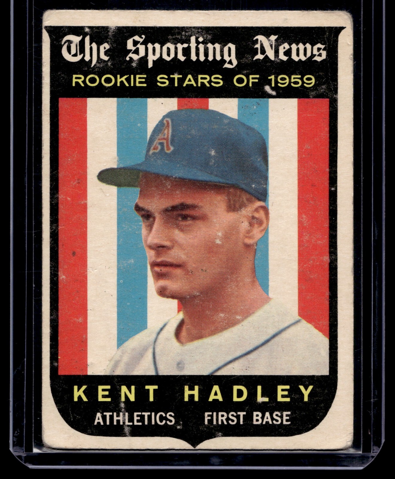 1959 Topps Kent Hadley Kansas City Athletics #127 | eBay