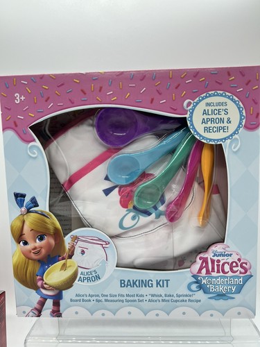 Disney Junior Alice Wonderland Baking Kit Recipes Kids Play Set Bakery ...