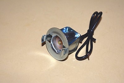 Universal 1 Contact Spring Loaded Light Lamp Socket Ford GM Mopar AMC ...
