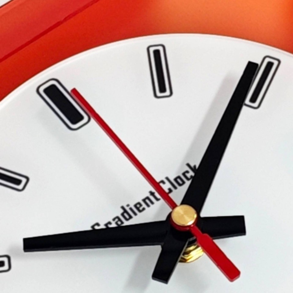 Double Sided Corner Wall Clock Quiet Sweeping Movement Corner Wall ...
