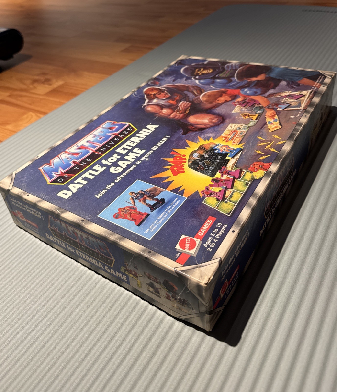 VINTAGE Masters of the Universe Battle for Eternia Game COMPLETE MATTEL ...