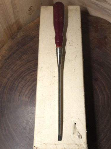 Vintage NOS 1/4" Stanley 720 Socket Firmer Chisel With 720 Box NEW OLD ...