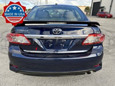 fit:2009-2013 Toyota Corolla Rear Trunk Lid Bumper Door Trim Cover ...