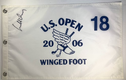 Geoff Ogilvy signed 2006 US Open Flag Winged Foot golf pga | eBay