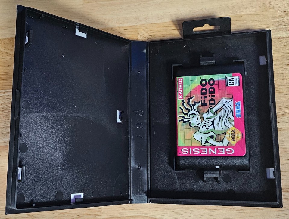 FiDO DiDO (Unreleased) 16 Bit MD Game & Case For Sega Mega Drive ...