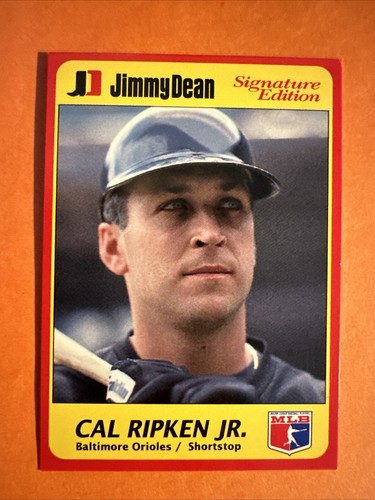 1991 Jimmy Dean Baltimore Orioles Baseball Card #15 Cal Ripken | eBay