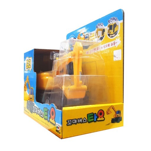 The Little Bus TAYO and Friends Pull Back Series POCO Excavator Plastic ...