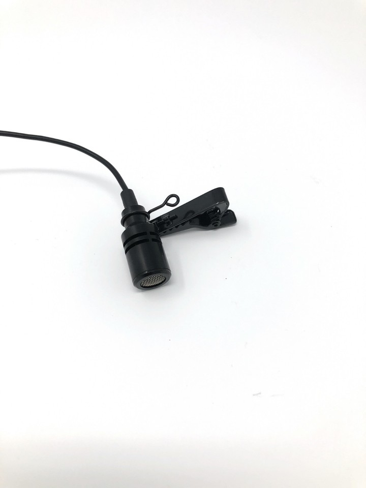Lavalier Lapel Mic Omni-directional Tie Clip Microphone for Audio ...