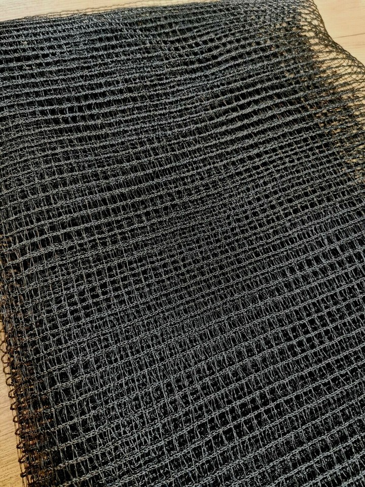 easynets 2m Wide Black Butterfly Netting 4-5mm mesh Polyethylene ...