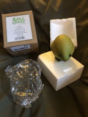 Enesco Home Grown Pear Hen Chick Figurine New In Original Box 2009 ...