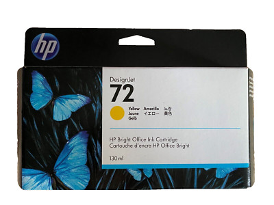 HP 72 Yellow Ink Cartridge, C9373A**EXP DATE 03/2027** | eBay