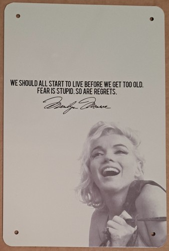 Marilyn Monroe metal hanging wall sign | eBay