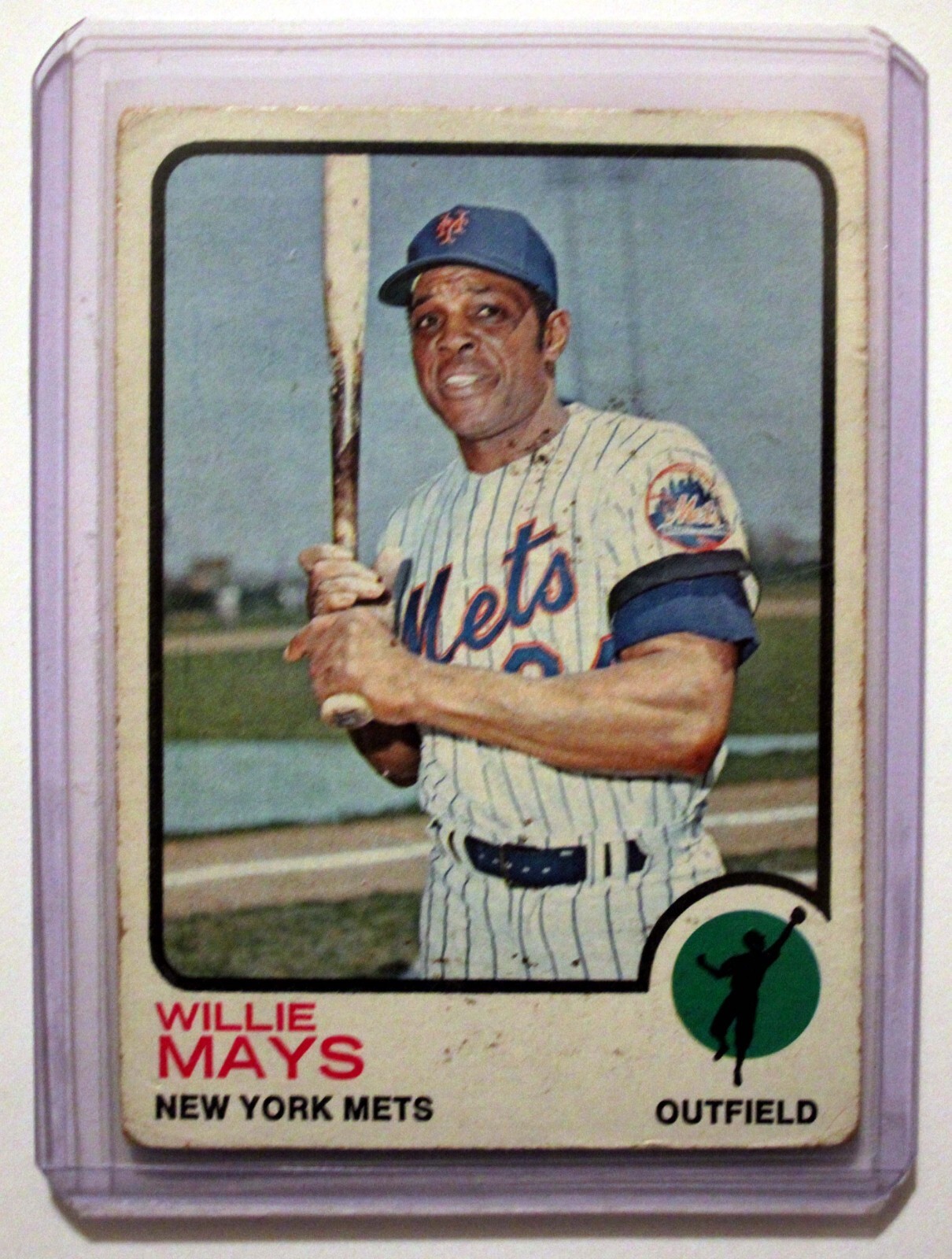 1973 Topps Willie Mays Mets #305 Raw Baseball Card Nice!! LOOK!! | eBay