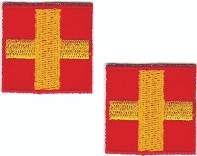 Maritime Signal Flag Letter R Embroidered Romeo Iron on (1 1/4" in) Lot ...