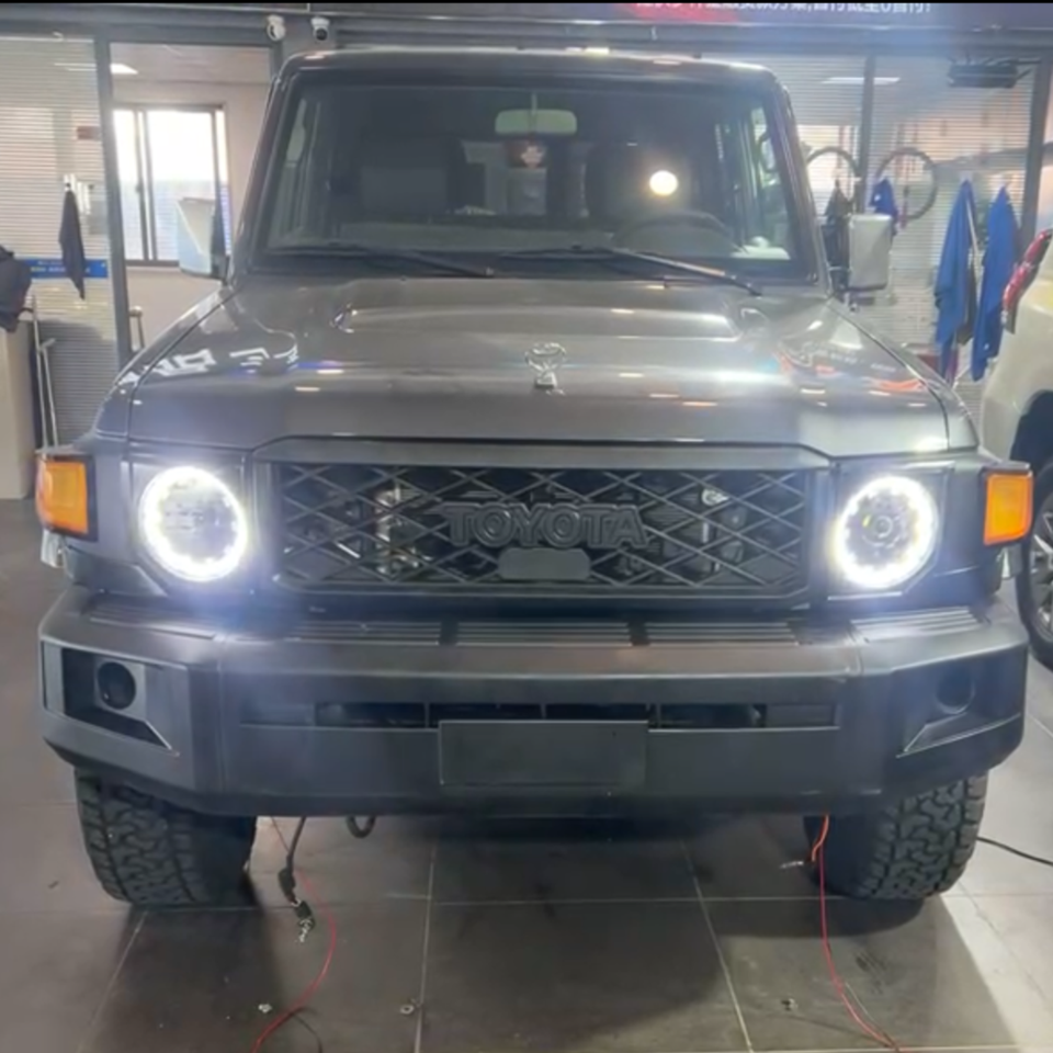 Land Cruiser 70 Series FJ76 FJ79 2007- Exterior Conversion Body Kit ...
