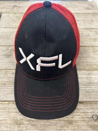 XFL Football League Red & Blue Mesh Snapback Cap Hat | eBay